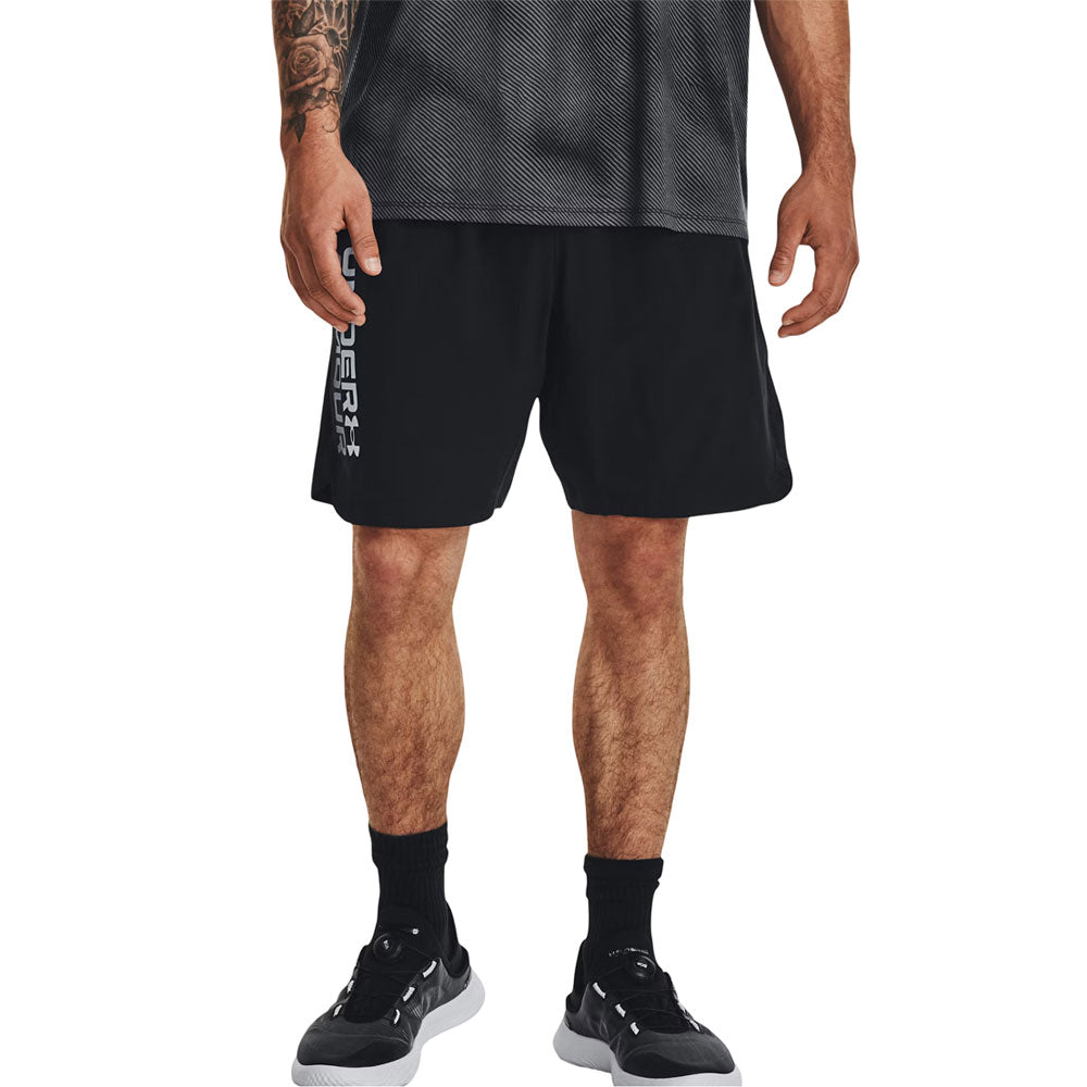 Short Largo Under Armour para Hombre Elevated Woven Graphic Sts Negro ...
