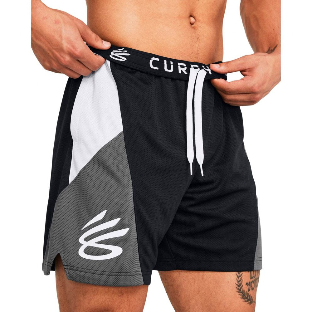 Short Largo Under Armour para Hombre Curry Splash Short Negro – SPORT ...